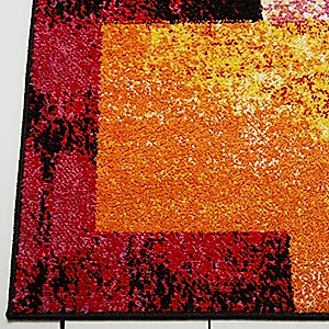 Home Dynamix Splash Scarlet Rug 3'3"x4'3" Ivory/Pink/Orange/Blue