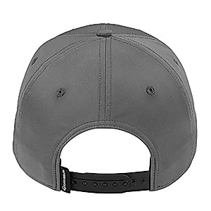 TaylorMade Golf Standard Lifestyle Logo Hat, Charcoal, Medium
