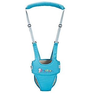 OLizee® Breathable Handheld Baby Child Harnesses Learning Assistant Toddler Walking Helper Kid Safe Walking Protective Belt(Blue)
