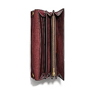 COACH Womens Tabby Chain Clutch Crossbody Bag (B4/Wine)