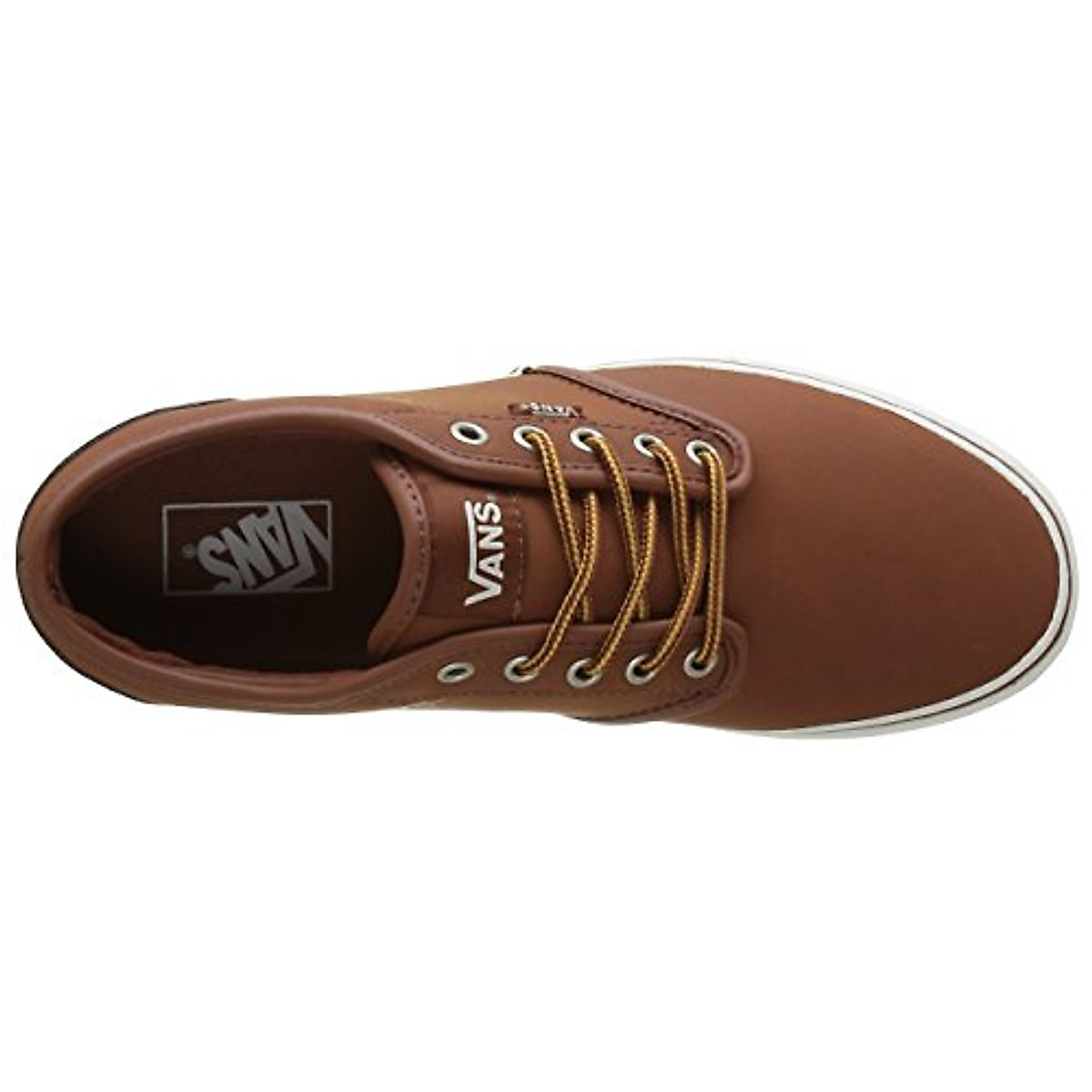 Vans Men's Atwood Leather Shoes 8.5 M, Brown Marshmallow