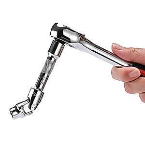 MIXPOWER 10PCS 1/4" & 3/8" Drive 10mm 6 Point Single Size Socket Set, 10mm Socket Set, Magnetic Socket, Universal Joint, Deep& Standard Socket