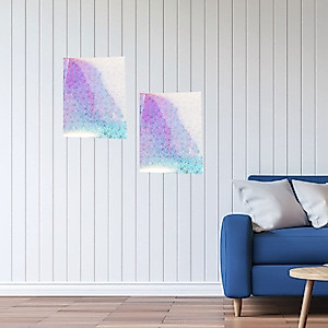 TEHAUX 1 Roll Self Adhesive Vinyl Stickers Adhesive Vinyl Bundle Colorful Vinyl Stickers Holographic Overlay Drinking Cup Stickers Vinyl Adhesive Stickers Household The Pet Flowers