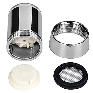 2-Pack 3-color LED Kitchen Water Faucet Head, Upgrade Temperature Sensitive Gradient Water Stream Color Changing Kitchen Spray Head Adapter Sink Lights for Kitchen and Bathroom, No Electric