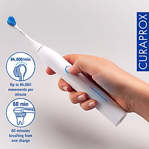 Curaprox Pro Electric Toothbrush With Charger and Travel Case