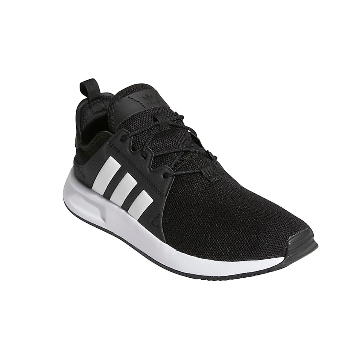 adidas Originals X_PLR Sneaker, Black/White/Black, 5 US Unisex Big Kid
