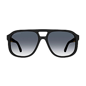 Gucci Pilot Sunglasses GG1188S 002 Black 58mm