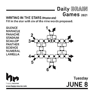 Daily Brain Games 2021 Day-to-Day Calendar