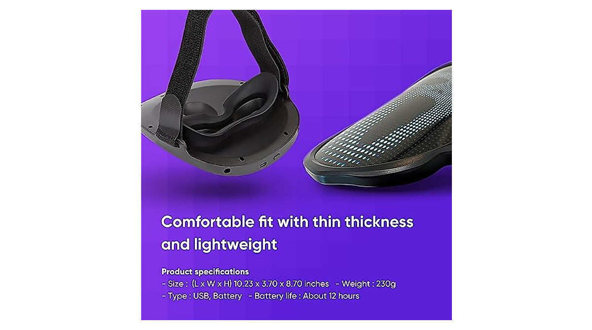 CHEMION Bluetooth LED Face Mask for Creative Fun