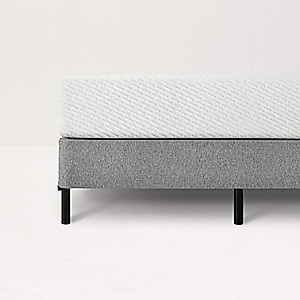 Tuft & Needle Metal Base Bed Frame for Queen Mattress Simple Tool-Less Assembly | Powder-Coated Black Steel | 5-Year Warranty