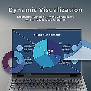 Lenovo Yoga 7i 16" WUXGA 2-in-1 Touchscreen Laptop, Intel Core i5-1335U, 8GB LPDDR5 RAM, 256GB SSD, Backlit Keyboard, Fingerprint Reader, Intel Iris Xe, FHD Webcam, Grey, Win 11, 32GB USB Card