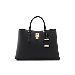 ALDO womens Women's ALDO Women s Areawiell Tote Bag, Black, Large US