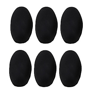6 Pieces Wind Instrument Saxophone Rubber Thumb Finger Rest Palm Key Risers suit for Alto Tenor Soprano Sax Key Pad Accessories