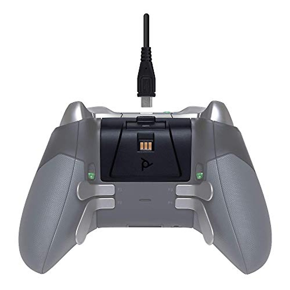 PDP Gaming METAVOLT Rechargeable Battery Pack for Xbox Controllers - Microsoft Licensed Cross-Compatible Xbox Series X|S, Xbox One Accessory, Secure Magnetic Port, LED, 20 Hours of Play Per Charge