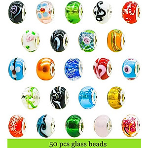 ALT2DAY Fairy Garden Beaded Stakes Kit Plant Pot Jewelry Accesory kit Fairy Wands Glass Beads Diamond Top DIY Materials for 3 pc of 11 inch (3, A)