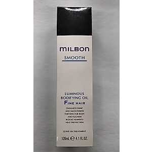Milbon Smooth Luminous Bodifying Oil Fine Hair 4.1oz