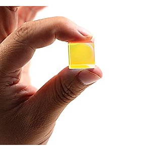 Dtacke Optical Glass Dispersion Prism X-Cube for Physics Teach Decoration Art Prism Glass Cube Prism Photography Rainbow Prism