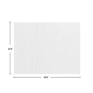 Segarty Wrapping Tissue Paper, White Tissue Paper Bulk 500 Sheets 16 x 20 inch Packaging Paper for Gift Bags, Gift Wrap, Shipping Clothes, Business, Packing, DIY Crafts, Birthday Wedding Decorations