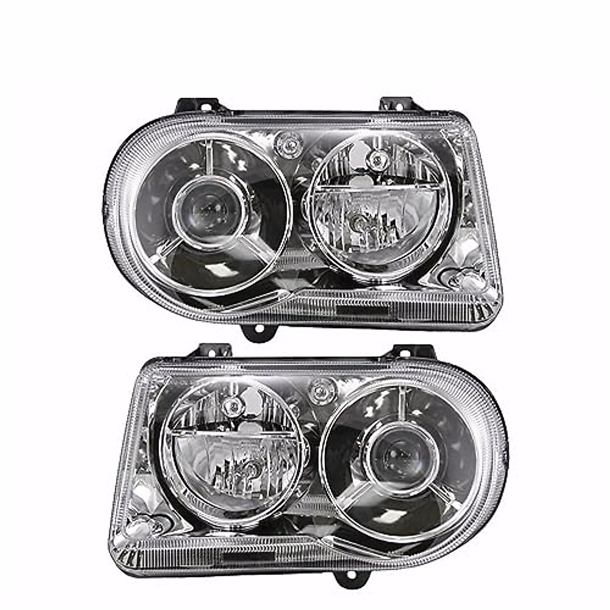 HH Building 2pcs Headlight Halogen Factory Style Halogen Bulb Left Right Side Headlights Headlamps 1ALHP00612 LHT03465 4805862AI