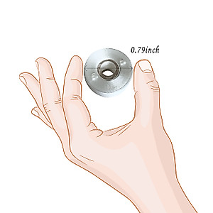 HimaPro 144 PreWound Bobbins for Embroidery and Sewing Machines Class 15 Size A (SA156) Plastic Sided 60 WT Polyester Sewing Thread(72 Black& 72 White)