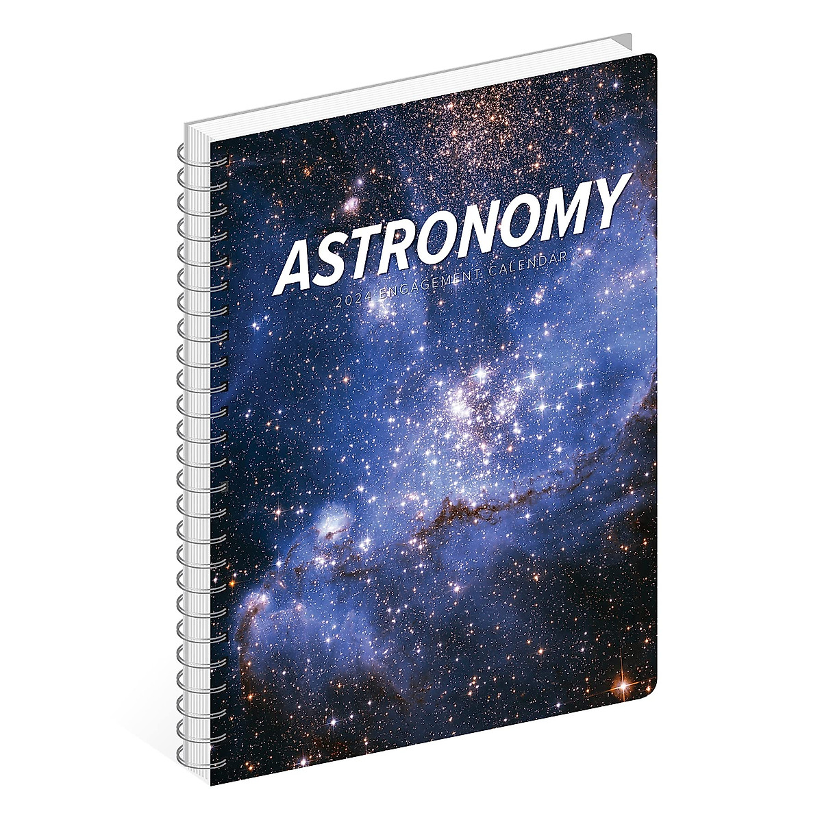 Willow Creek Press Astronomy Softcover Weekly Planner 2024 Spiral-Bound Engagement Calendar (6.5" x 8.5")