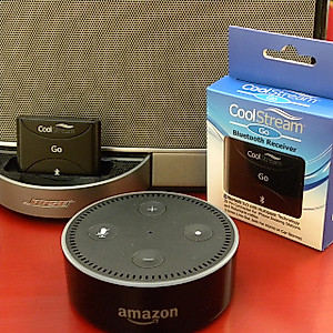 CoolStream Go Bluetooth Adapter for 30 Pin Bose Sounddock and Motorcycle Cables for Wireless Music Streaming NOT for Cars. NOT for Harley Davidson.