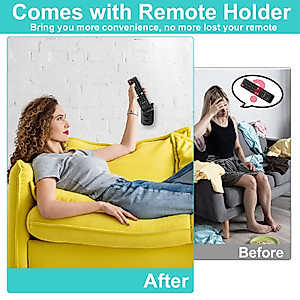 TV Legs for TCL Roku 28inch 32inch 40inch 43inch 49inch 50inch 55inch 65inch TV Stand Legs,Replacement Legs for TCL Roku TV 32S359 49S515 50S453 55S455 with Screws Set,Remote Holder & Instructions