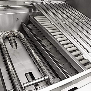 DCS Series 7 Traditional 48-Inch Natural Gas Grill with Double Side Burner & Rotisserie On CAD Cart