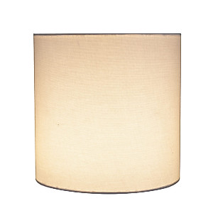 Aspen Creative 31227 Transitional Drum (Cylinder) Shaped Spider Construction Lamp Shade in White, 8" wide (8" x 8" x 8")