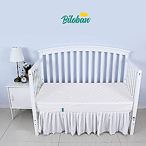 Zippered Toddler Pillocase and Crib Mattress Pad Cover