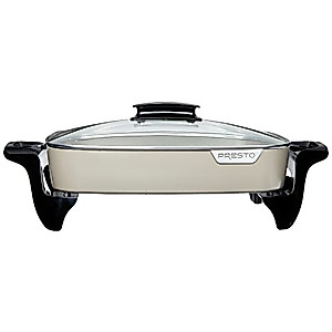 Presto, Grey Ceramic 06856" Electric Skillet, 16"