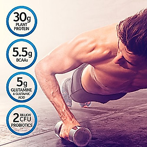 Garden of Life Organic Vegan Sport Protein Powder, Vanilla - Probiotics, BCAAs, 30g Plant Protein for Premium Post Workout Recovery - NSF Certified, Keto, Gluten & Dairy Free, Non GMO 19 Servings