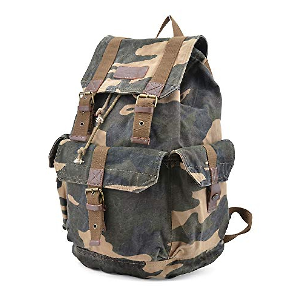 Gootium 21101CAM Specially High Density Thick Canvas Backpack Rucksack (camouflage)