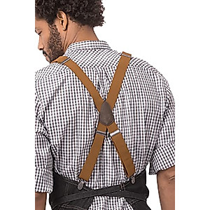 Chef Works Unisex Berkeley Bib Apron, Black, One Size