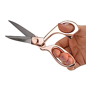 Westcott 16968 8-Inch Stainless Steel Rose Gold Scissors For Office and Home