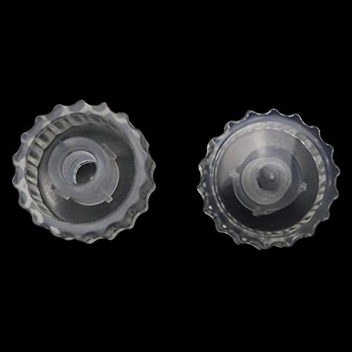 YHXiXi 12PCS Adjustable Strong Suction Cup Nut Accessories Suction Cups Strong Suction Pads with Screw Nuts Clear Hand-tightened Adjustable Plastic Sucker Holders