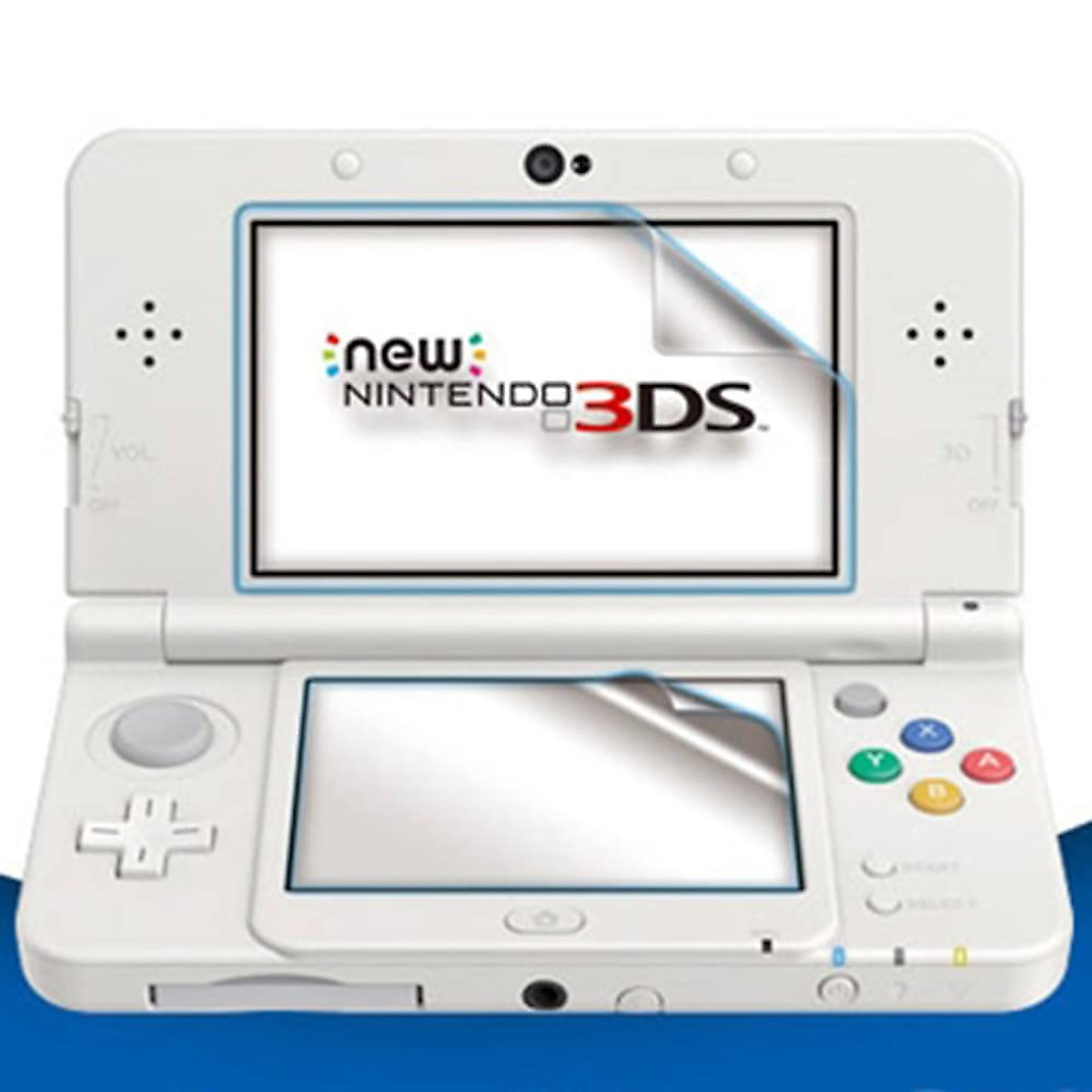 yufulai New 3DS Screen Protector Glass Film Screen Protectors for New 3DS 2015