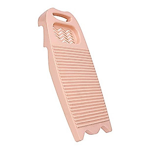 Aiend Laundry Washing Board, Non Slip Washboard, Manual Wash Clothes Laundry Pad Scrubbing Board for Household, Wavy Shape, 17.7x7.8in, 4 Colors Available
