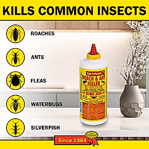 2 Pk, Boric Acid Roach & Ant Killer NET Wt. 1 Lb. (454 gms) Each