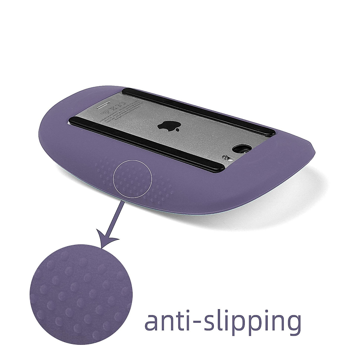 N/T Silicone Case Cover Protective Skin for Magic Mouse 1/2 Silicone Case for Apple Magic iPad Mouse (Pink)