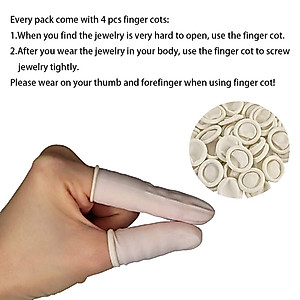 KaseStyle G23 Titanium Labret Studs 16G Internal Threaded Helix Cartilage Tragus Conch Earring Monroe Cluster Piercing Jewelry (C: 1 pcs silver)