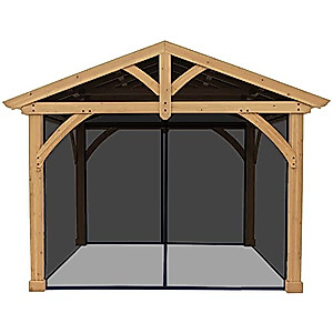 Yardistry Carolina 11' x 13' Gazebo Mosquito Mesh Kit