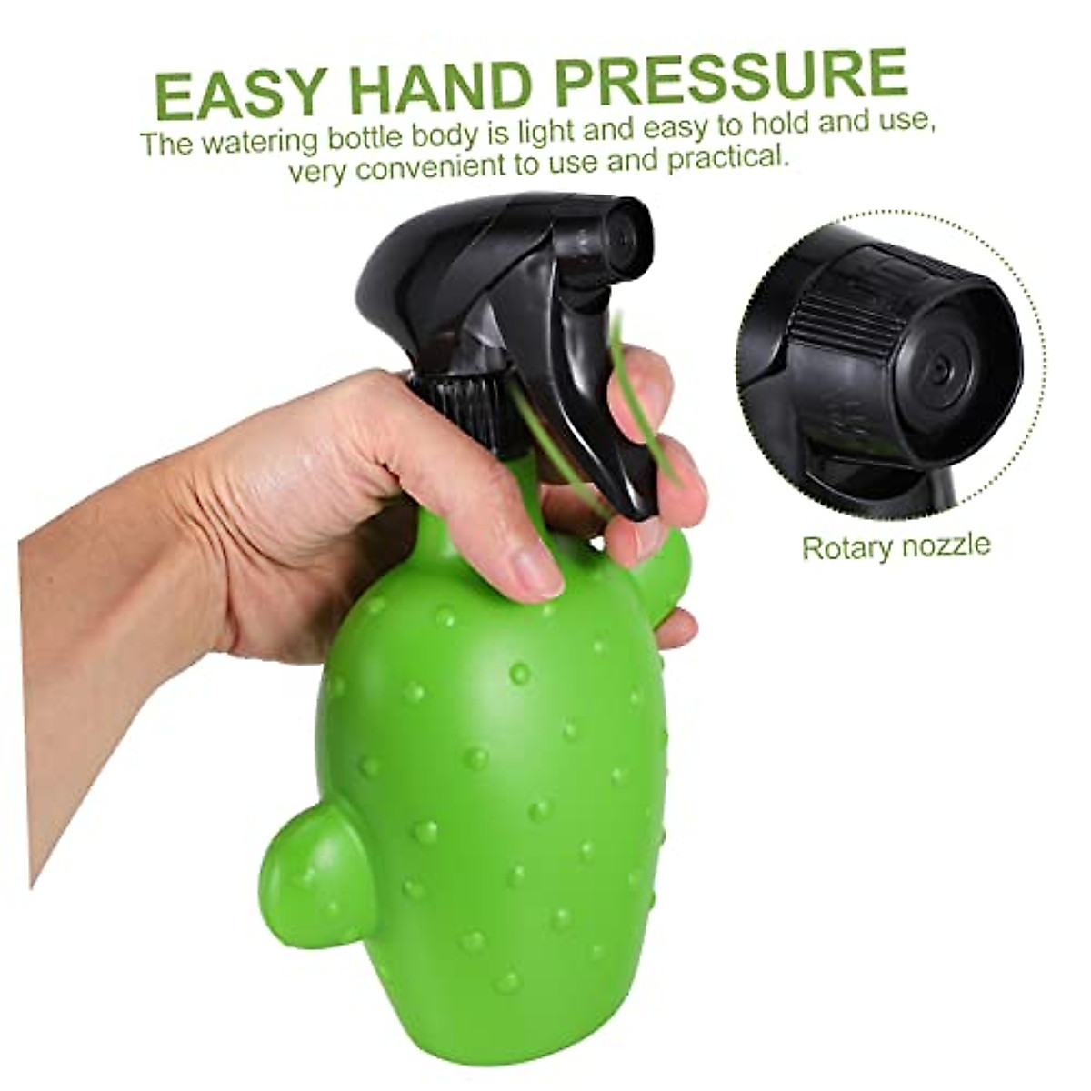 GANAZONO 3 pcs watering can plants watering jug plant watering pot Watering Kettle water spray can gardening spray bottle mister spray bottle pump spray bottle plastic small decorate baby