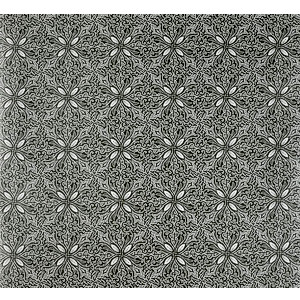 HDsticker Self Adhesive Vinyl Elegant Floral Drawer Liner Shelf Liner Contact Paper for Cabinets Dresser Drawer Walls Furniture Decal Removable 17.7X117 Inches, Dark Green