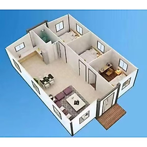 Modular Expandable Homes 20 ft 40 ft Expandable 2 Bedroom Container House Home Australia Expandable Tiny House