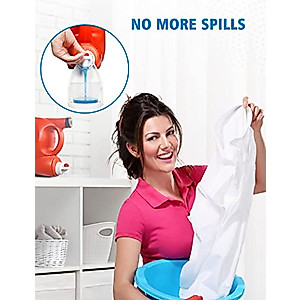 Cossylife Laundry Detergent Cup Holder, Detergent Drip Catcher, Fabric Softener Gadget Cup Holder, Tidy Laundry Room - No More Leaks or Mess for Laundry Room [2 Pack]