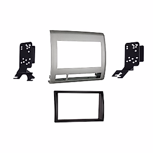 Metra 95-8214TG Double DIN Dash Kit for Toyota Tacoma 2005-2011 Vehicle (Gray)
