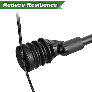 Yiju Rubber Stabilizer Compound Bow String Suppressor Stopper