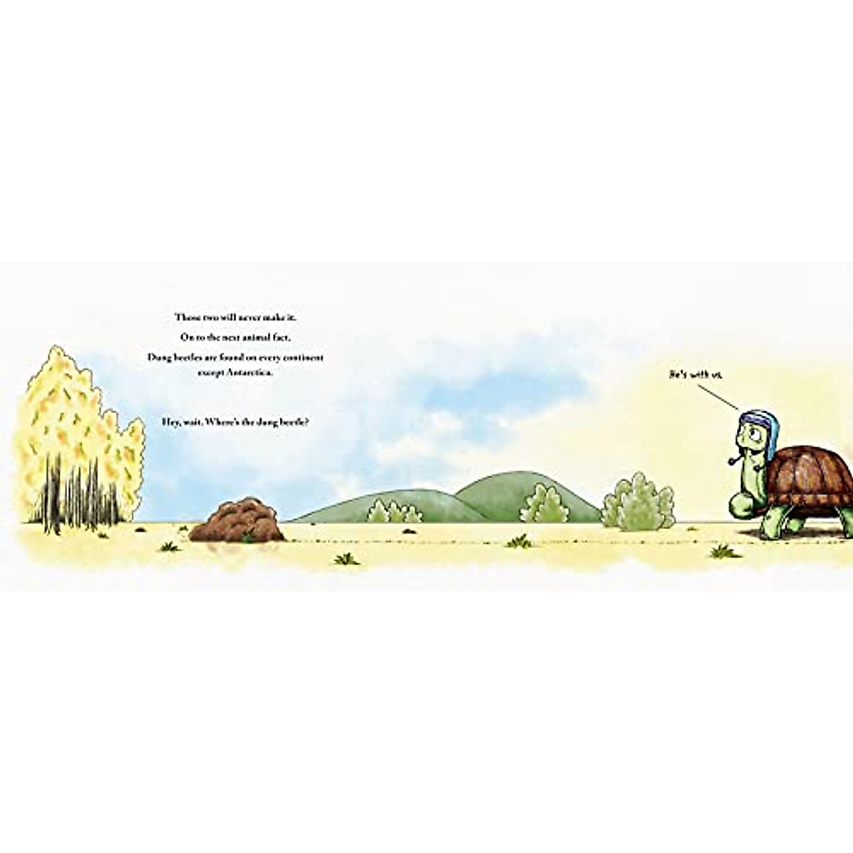 Except Antarctica: A Hilarious Animal Picture Book for Kids