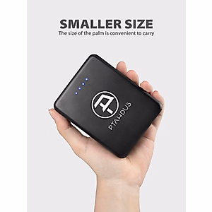 PTAHDUS 7.4 V Battery Pack with Charger Rechargeable Battery Power Bank 5000mAh for Heated Jackets, Heated Hoodies and Heated Vests